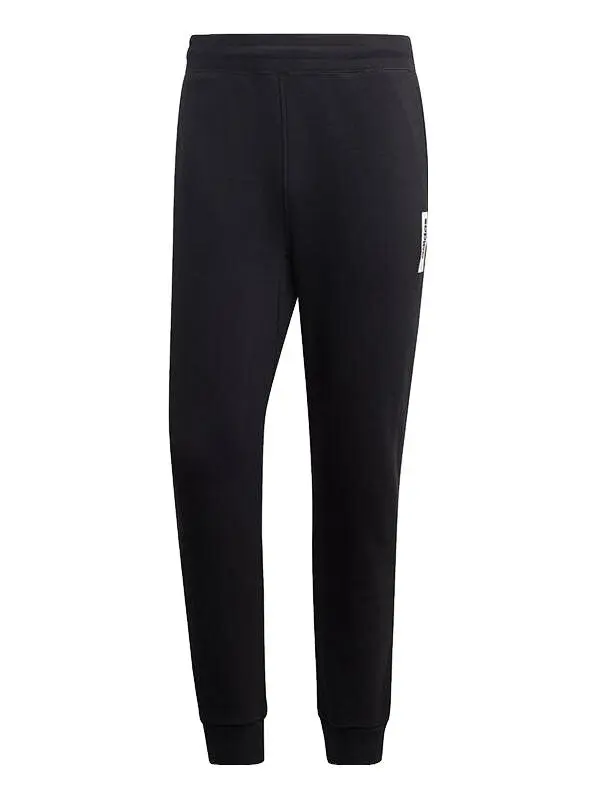 Adidas Bb Tp Logo Print Foot Sport Trousers - Black