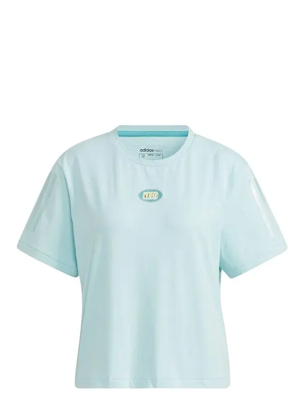Adidas Neo Leisure Sports Short Sleeve Tee - Green