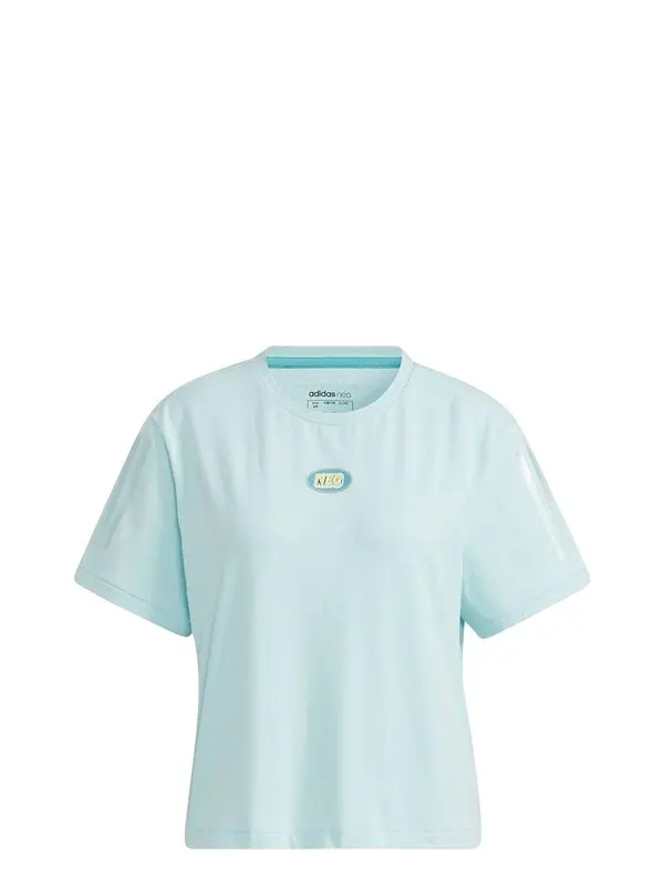 Adidas Neo Leisure Sports Short Sleeve Tee - Green