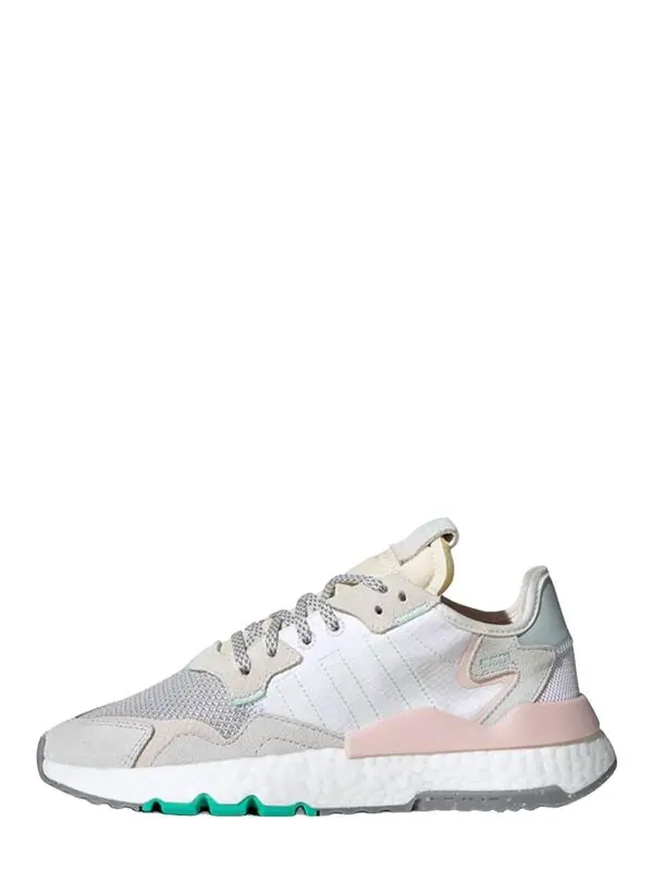 Adidas Nite Jogger "ice Pink Mint" Sneakers - Grey