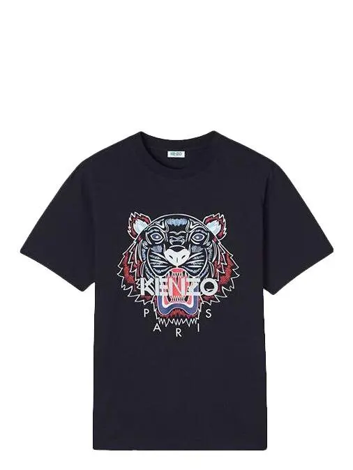 Kenzo Tiger Head T-shirt - Black