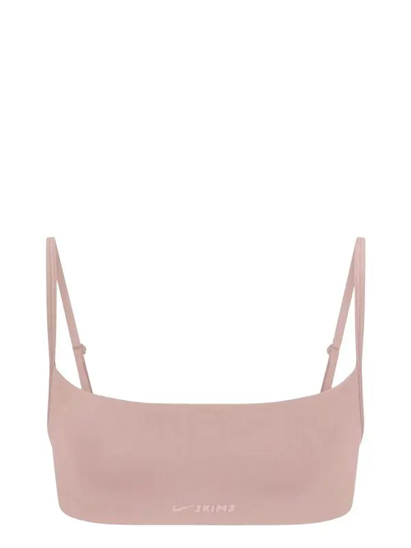 Nike X Skims Matte Thin-strap Micro Bra - Himalayan