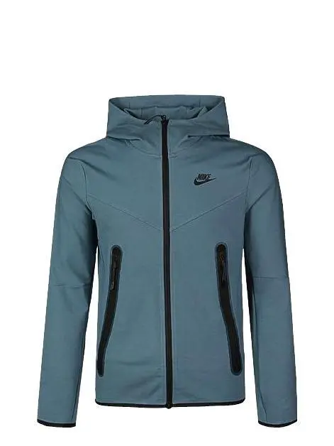 Nike Full-zip Hooded Track Jacket - Indigo