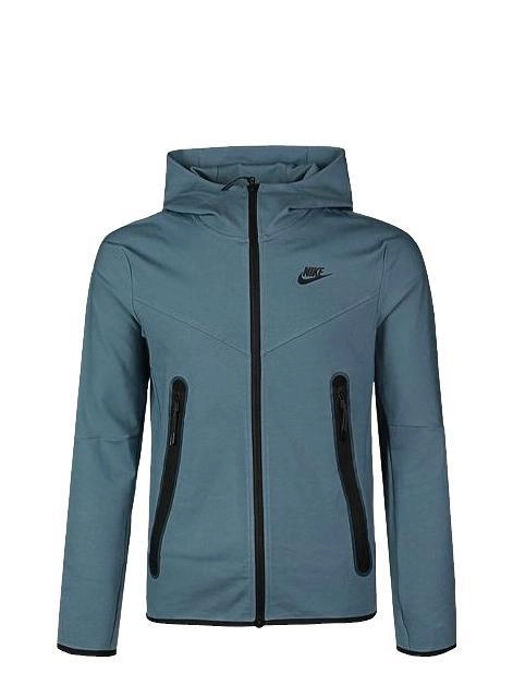 Nike Full-zip Hooded Track Jacket - Indigo