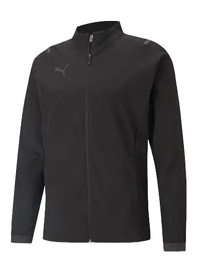 PUMA Stand Collar Knit Jacket - Black