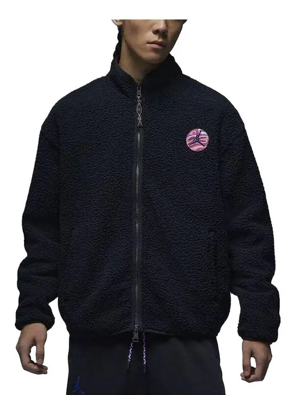 JORDAN Fearless Full-zip Jacket - Black