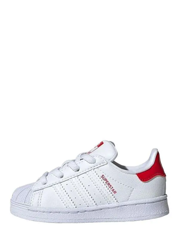 Adidas Originals Superstar El I Sneakers - White/red