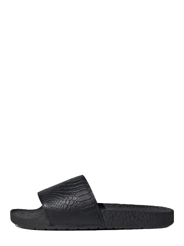 Adidas Adilette Boost Slides 'snakeskin - Black