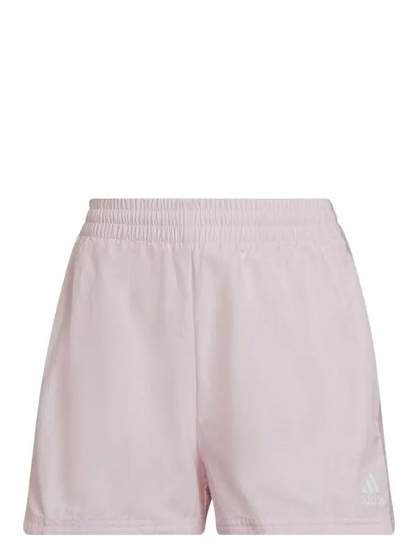 Adidas Essentials 3-stripes Woven Shorts - Pink