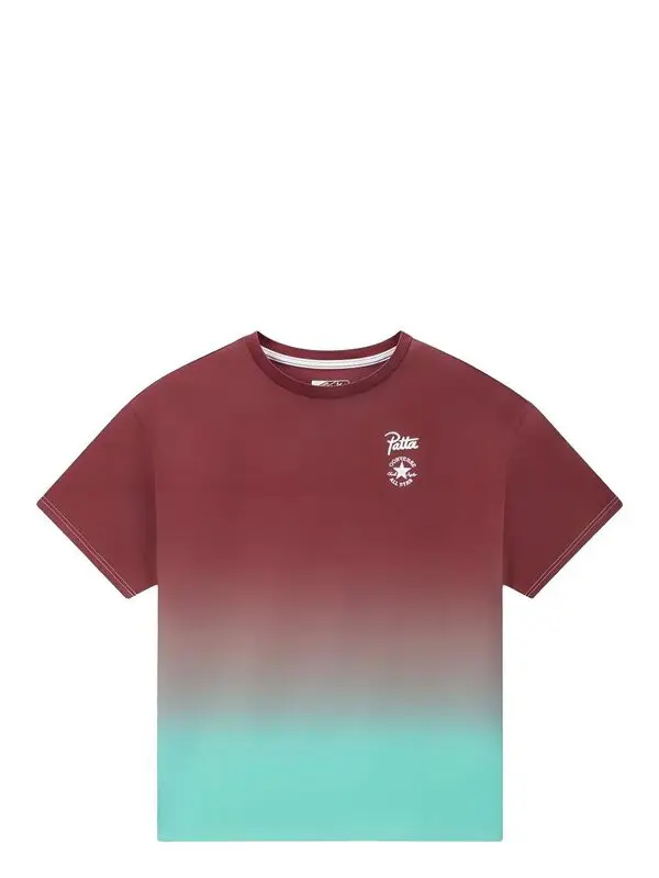 CONVERSE X Patta Gold Standard T-shirt Asia Sizing 'copper Teal - Copper/teal