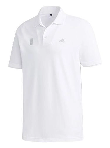 Adidas Wj Polo Simple Short-sleevepolo Shirt - White