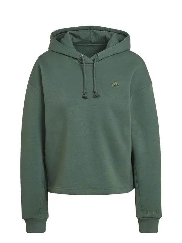 Adidas All Szn Fleece Hoodie - Green
