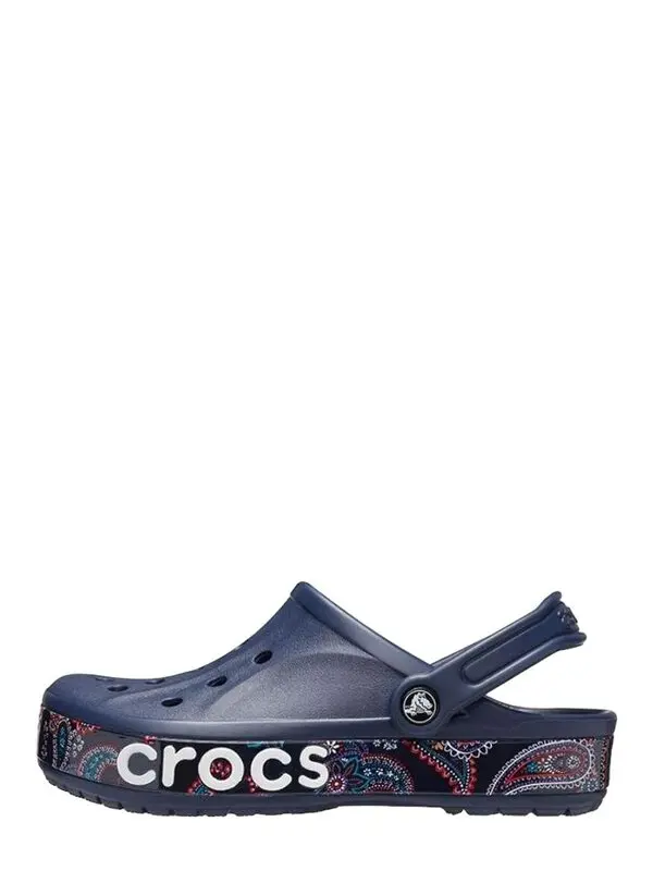 CROCS Bayaband Printed Clogs - Blue