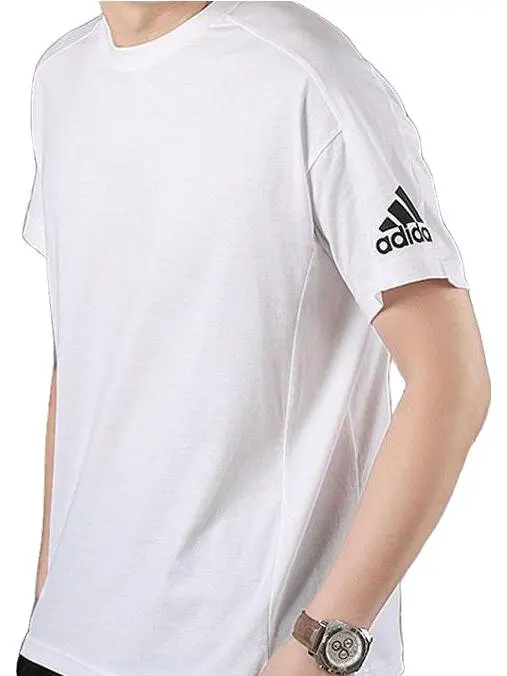 Adidas Must Haves Tee Round Neck Short Sleeve - White
