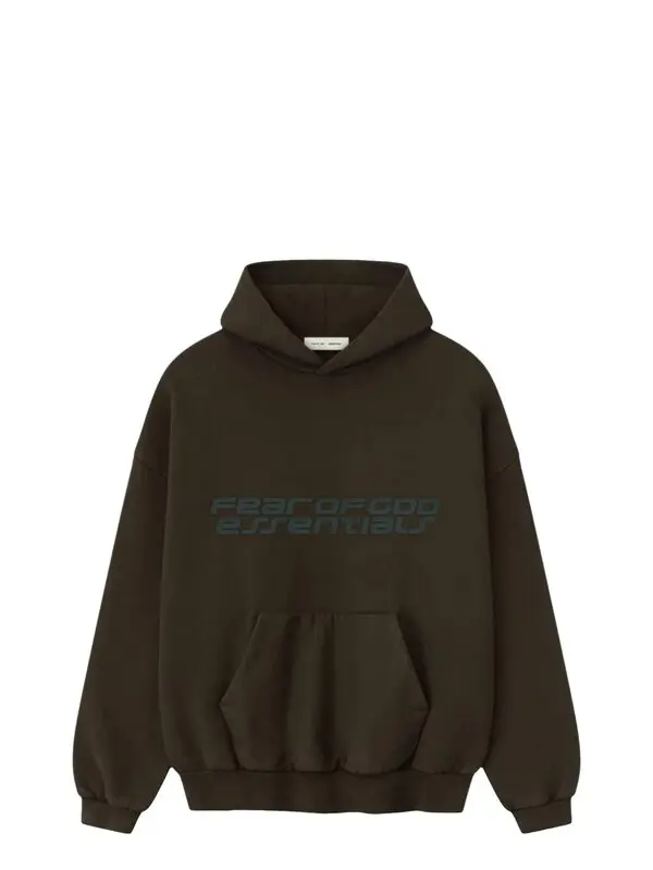 Fear Of God Heavy Fleece 90s Hoodie - Brown