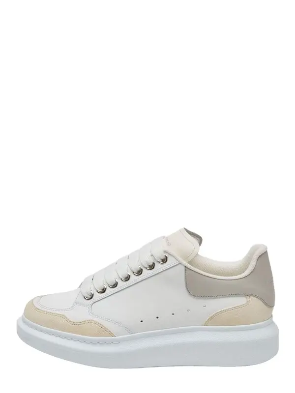 Alexander McQueen Oversized Sneakers - White/vanilla/cement