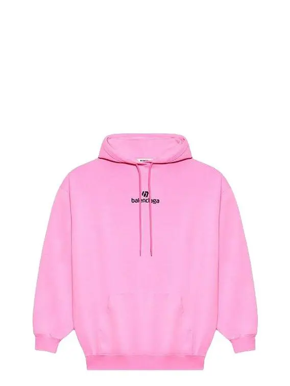 Balenciaga Sponsor Hoodie - Red