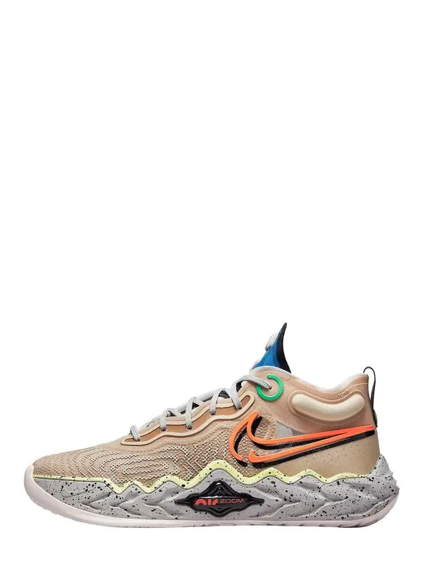 Nike Zoom Gt Run Ep "mowabb Attitude" Athletic Sneakers - Desert Ore/hyper Crimson/tech Grey