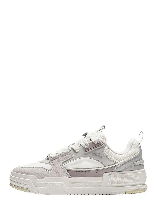 ANTA Skateboarding Series Sneakers - White/purple/grey