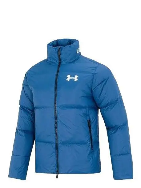 Under Armour Logo Puffer Jacket - Blue