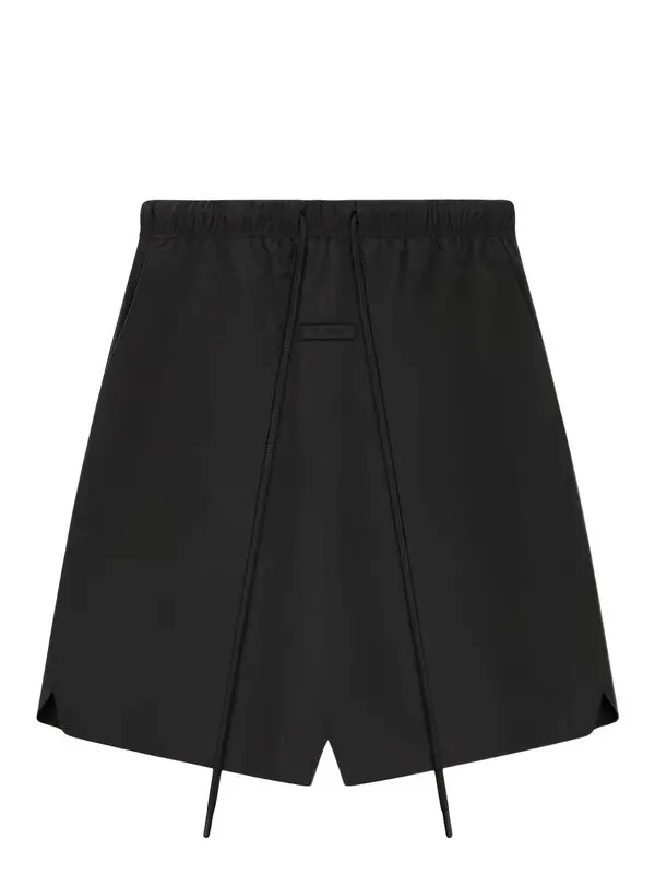 Fear Of God Ss24 Nyon Relaxed Shorts - Jet Black