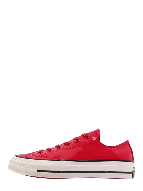 CONVERSE Chuck 70 Ox Patent Low Top Sneakers - Red