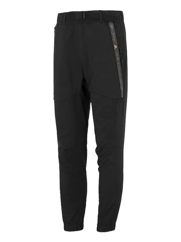 Adidas Breathable Running Sports Pants/trousers/joggers Black - Default Color