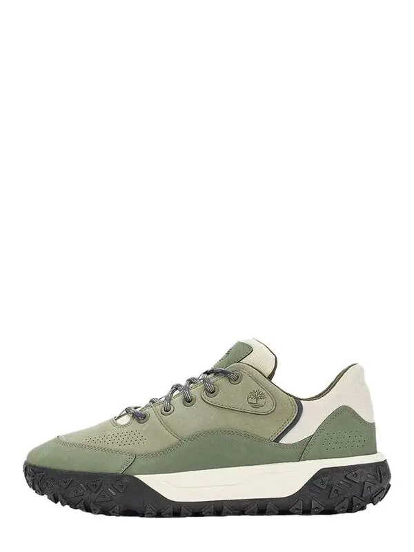 Timberland Greenstride Motion 6 Low Lace Up Hiking Sneakers - Green/white/black