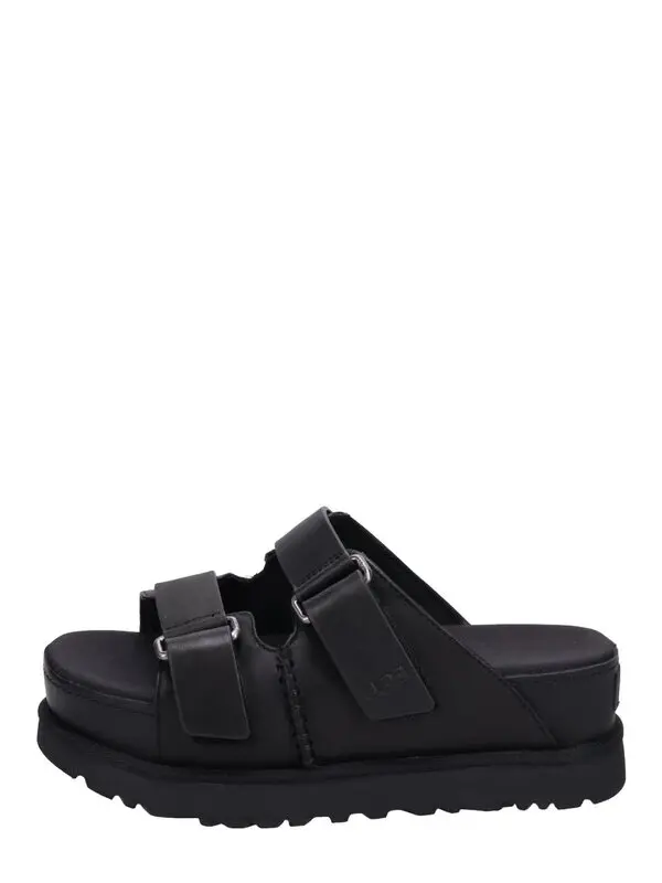 UGG Goldenstar Hi Slide Sandals - Black