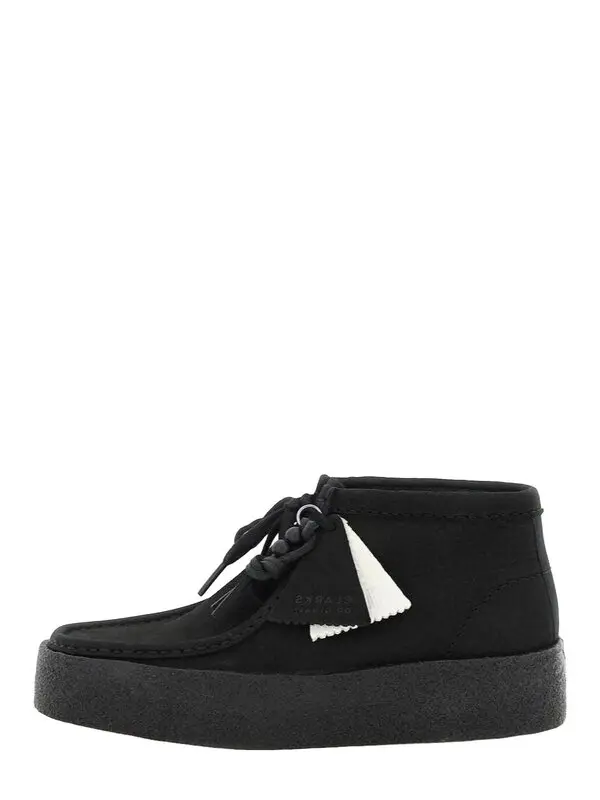 Clarks Wallabee Cup Boots Nubuck - Black