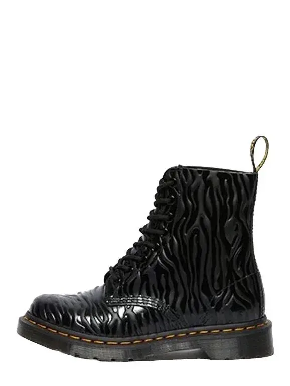 Dr. Martens 1460 Pascal Combat Boots - Black