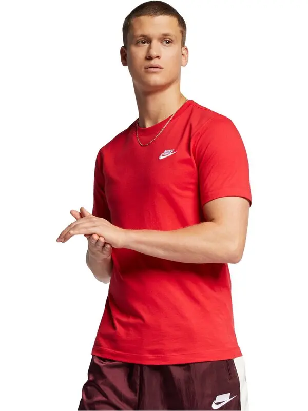 Nike Embroidered Crewneck T-shirt - Multi-color