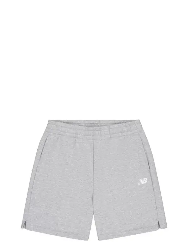 NEW BALANCE Nb Logo Cotton Short - Grey