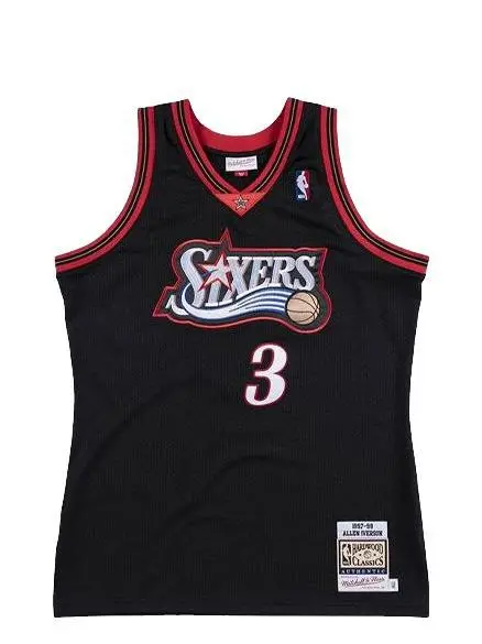 Mitchell & Ness Philadelphia 76ers Allen Iverson 1997-98 Retro Jersey - Default Colorway