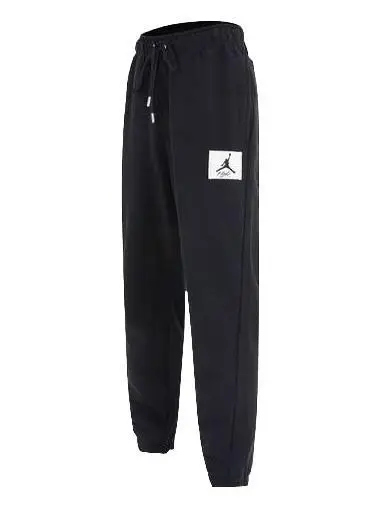 JORDAN Essentials Statement Casual Sports Knit Long Pants/trousers Autumn Black - Default Color