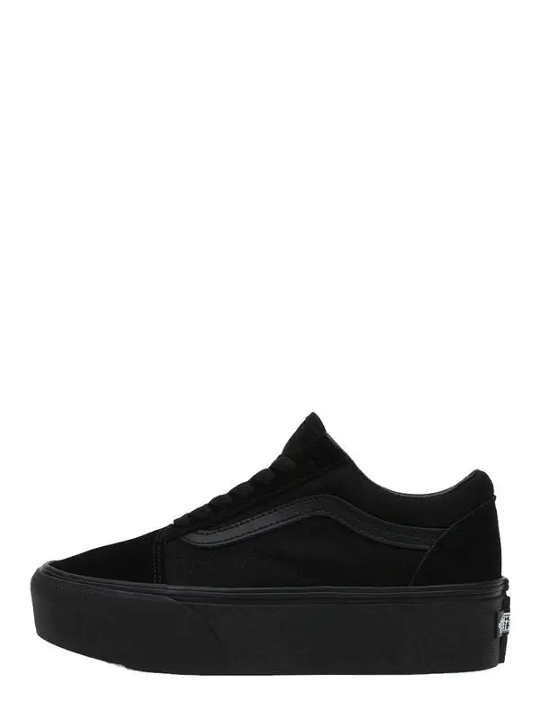 VANS Old Skool Stackform Platform Sneakers - Black