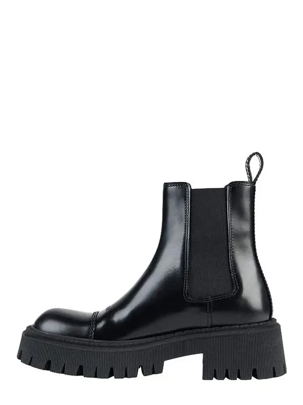 Balenciaga Tractor Lug Sole Chelsea Boots - Black