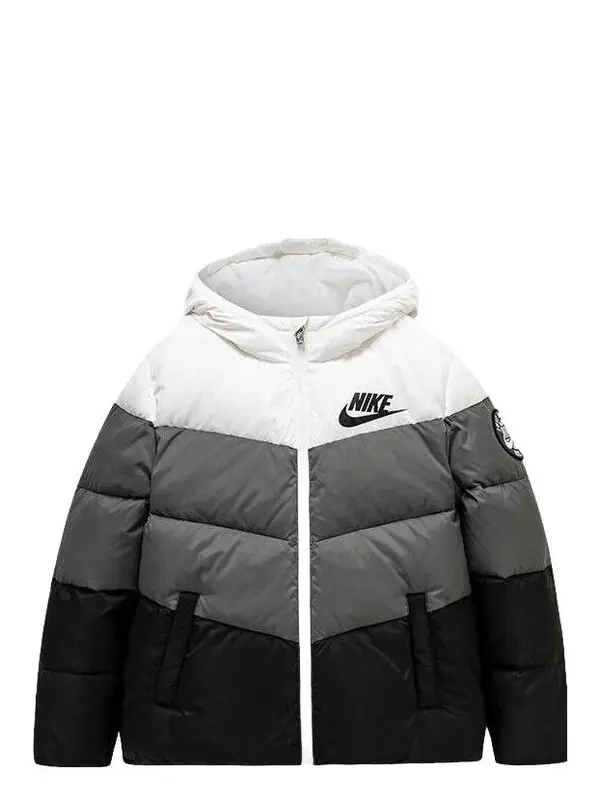 Nike Colorblock Chevron Puffer Jacket - Multi-color