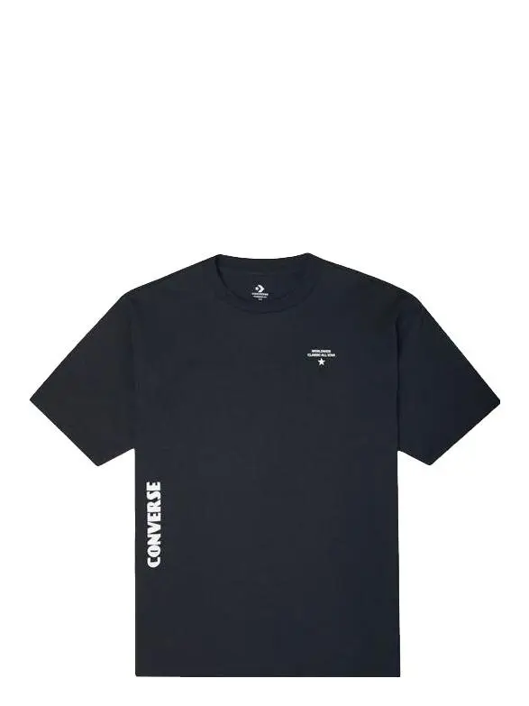 CONVERSE Worldwide Class T-shirt Asia Sizing - Black