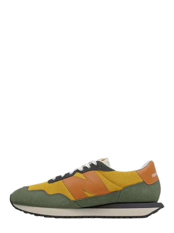 NEW BALANCE 237 Low Top Sneakers - Yellow/green