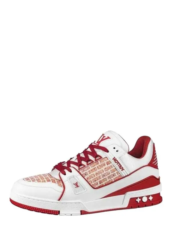 LOUIS VUITTON X Lady Trainers - White/red