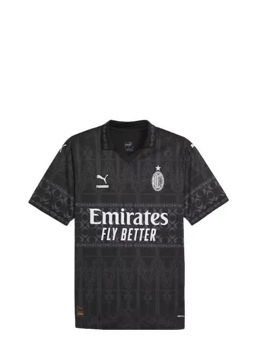 PUMA X Pleasures Ac Milan Jersey - Black/white