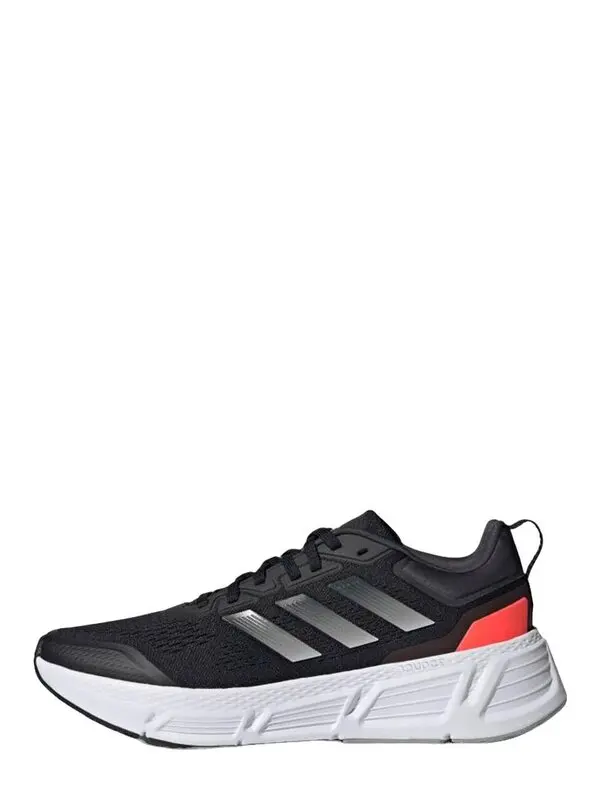 Adidas Questar Matte Silver Low Top Sneakers - Black
