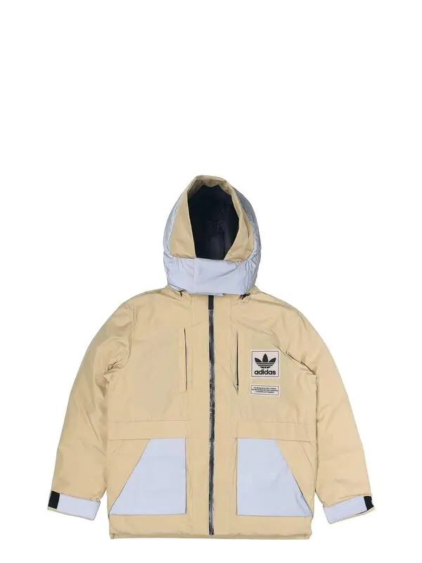Adidas Originals Down Jacket With Logo Detail - Default Color