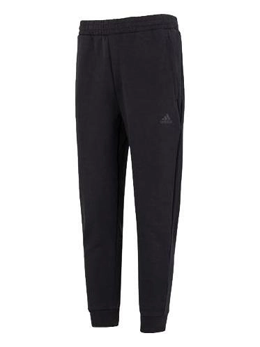 Adidas Mh Slim Knpnt Solid Color Logo Printing Elastic Waistband Sports Pants/trousers/joggers Black - Default Colorway