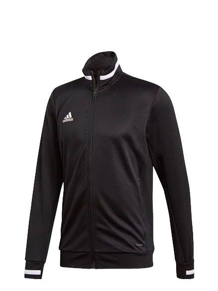 Adidas Zippered Track Jacket - Black