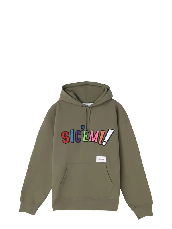 Supreme X Wtaps Sicem! Hooded Sweatshirt - Olive Green