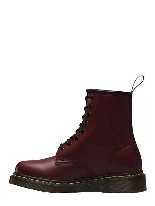 Dr. Martens 1460 Smooth Leather Lace Up Boots - Brown