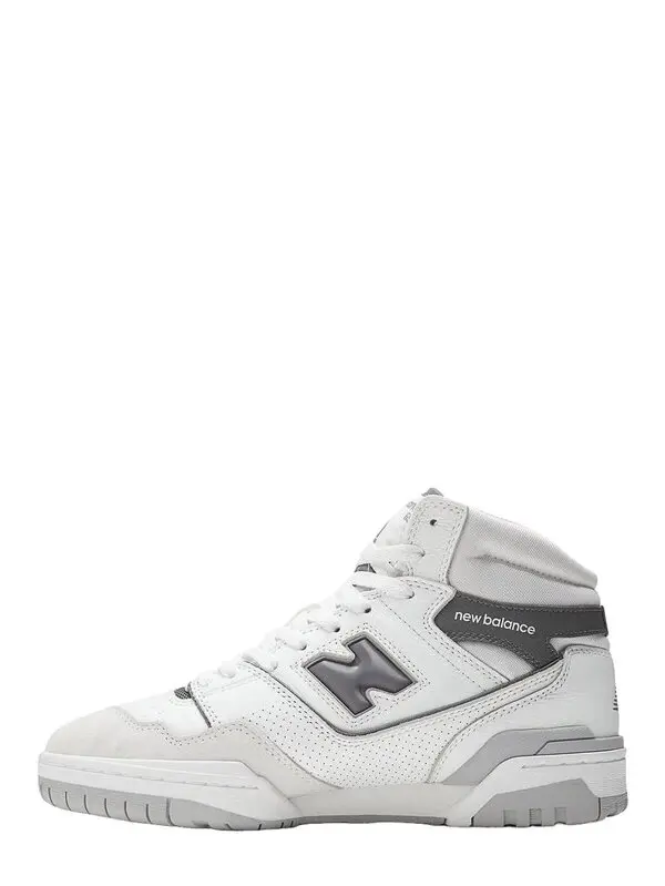 NEW BALANCE 650r High Top Sneakers - White/gray