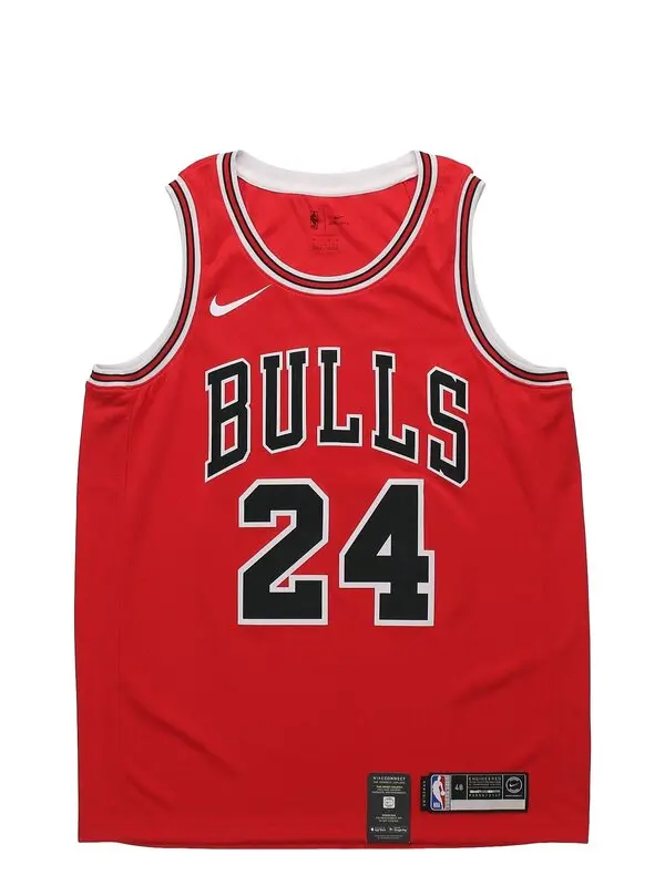 Nike Chicago Bulls Markkanen 24 Basketball Jersey - Red